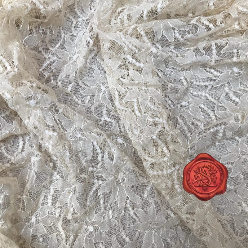 Silk Lace Fabric - Etsy