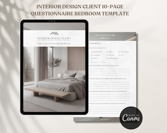 Interior Design Client Questionnaire Kitchen Template Client Onboarding ...