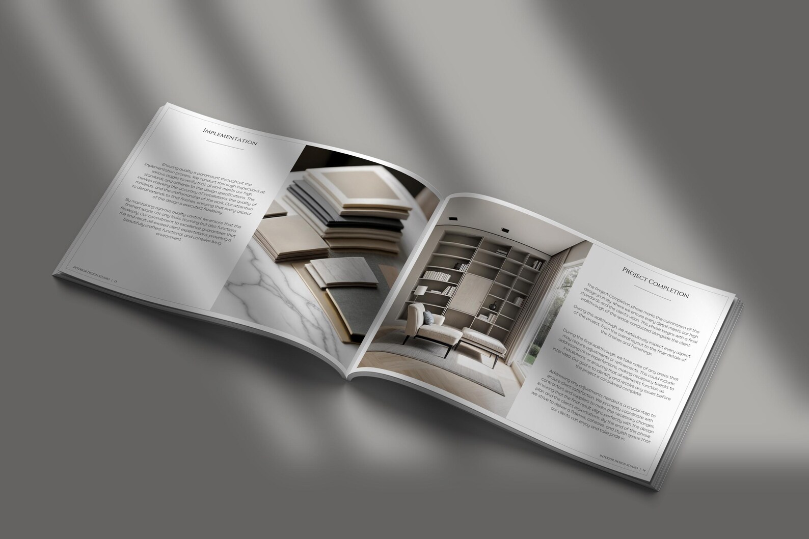 White Minimalist Interior Design Client Welcome Packet Template ...