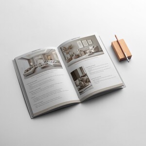 Interior Design Ebook Template How to Style Your Home Guide Home Design ...