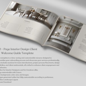 Interior Design Client Welcome Guide Template Interior Design Studio ...