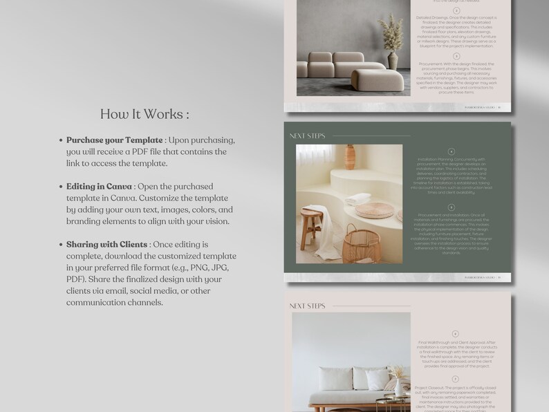 Interior Design Project Proposal Template, Interior Designer Project ...