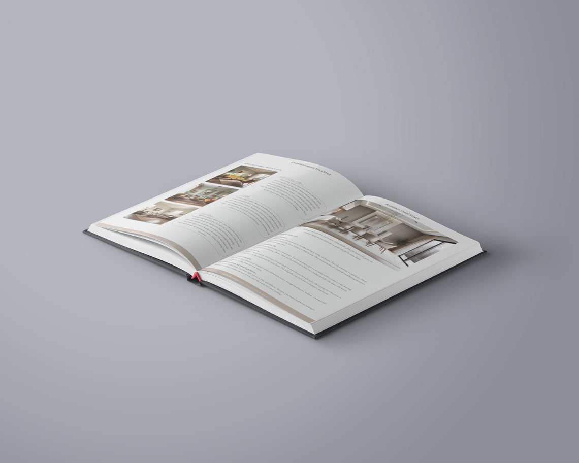 Interior Design Ebook Template How to Style Your Home Guide Home Design ...