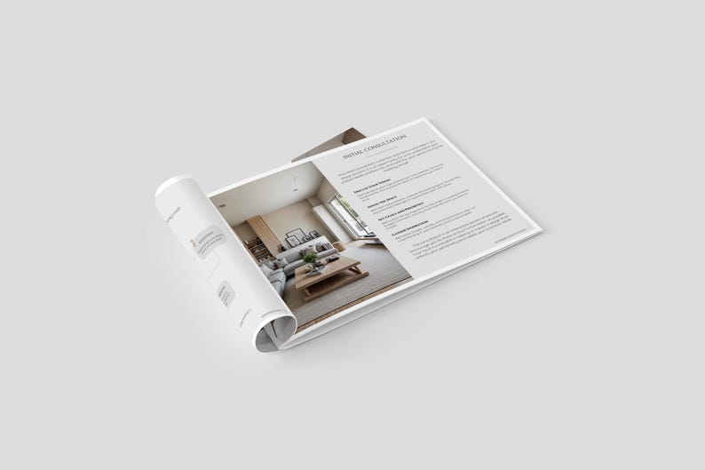 Interior Design Client Welcome Guide Template Interior Design Studio ...