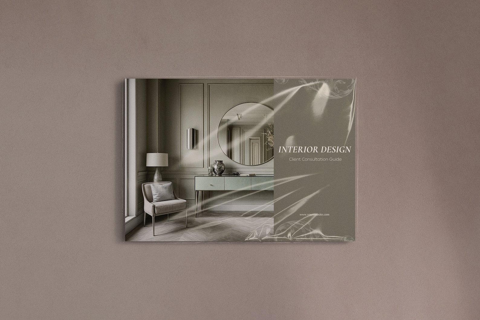 Modern Green Interior Design Client Consultation Guide Template Client ...