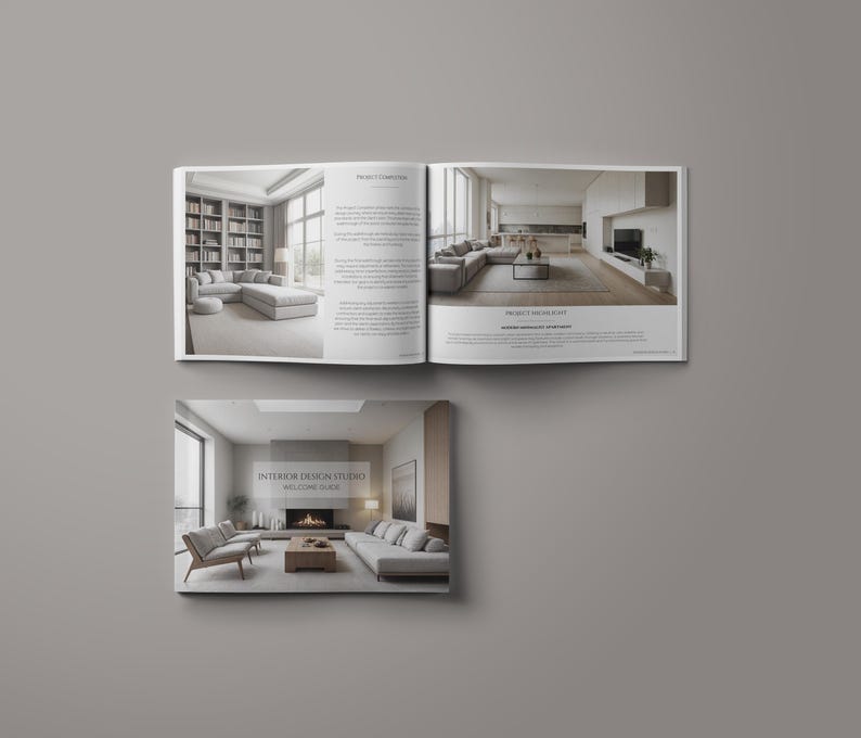 Interior Design Client Welcome Guide Template Interior Design Studio ...