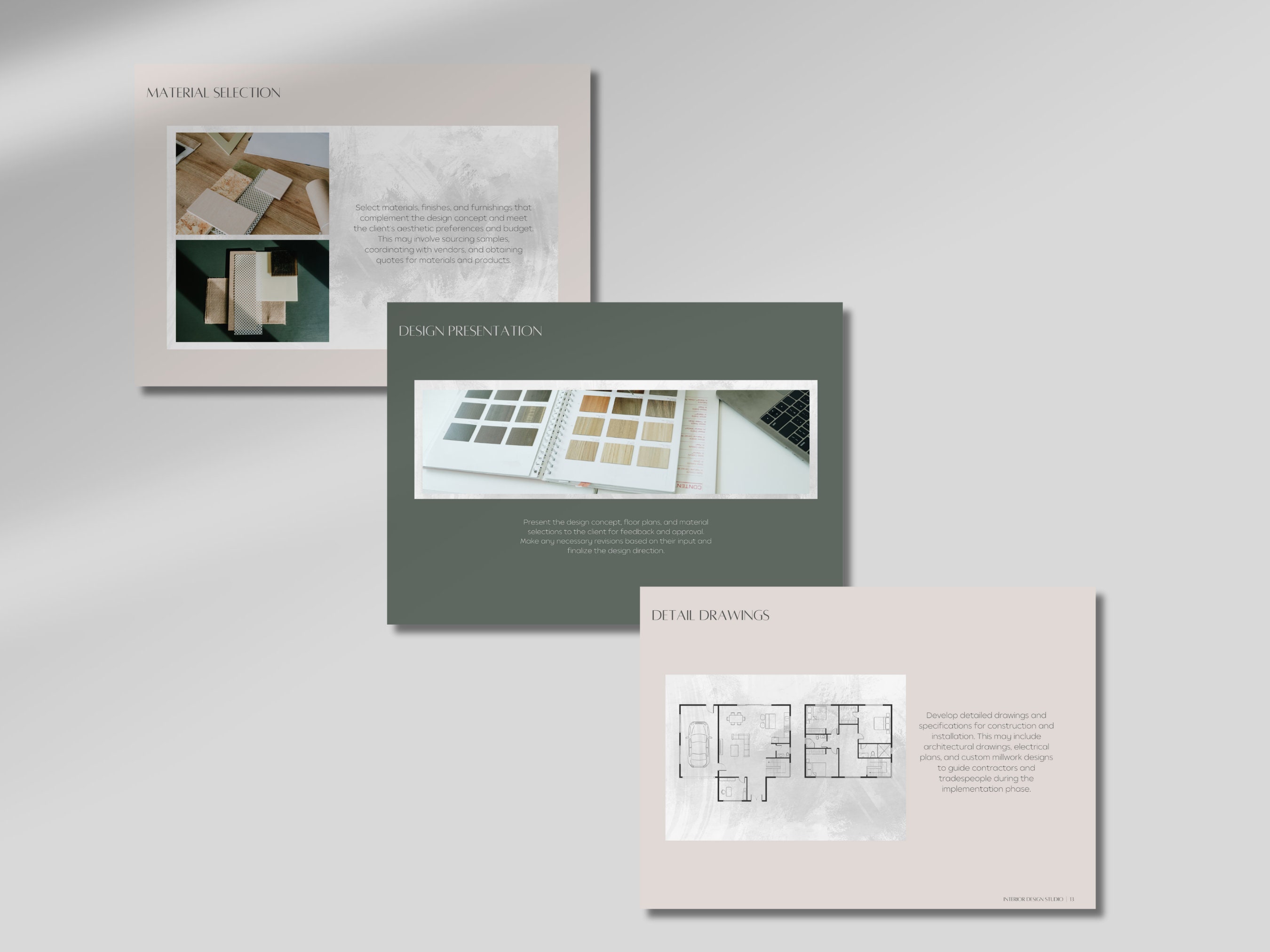 Interior Design Portfolio Template, Interior Design Studio and Services ...