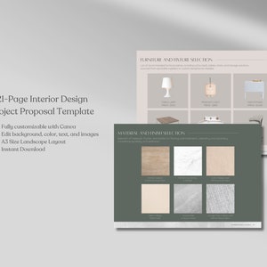 Interior Design Project Proposal Template, Interior Designer Project ...
