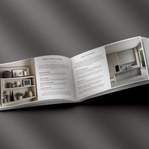 White Minimalist Interior Design Client Welcome Packet Template ...