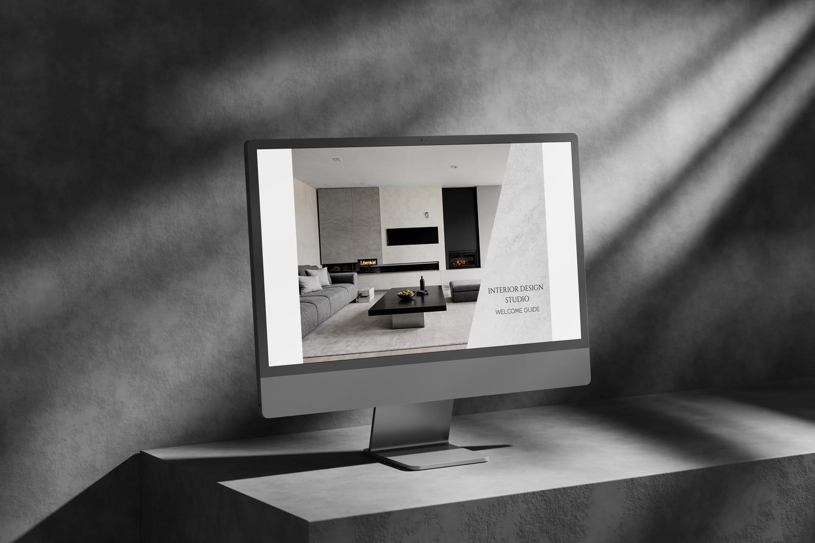 White Minimalist Interior Design Client Welcome Packet Template ...