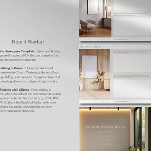 Interior Design Client Consultation Guide Template, Minimalist Interior ...