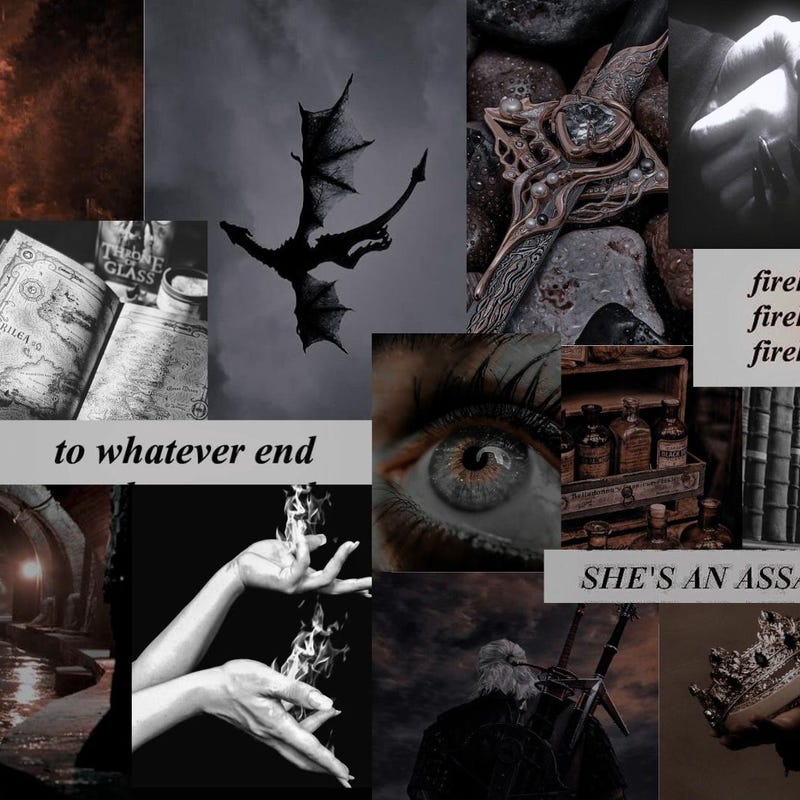 Throne of Glass Desktop Wallpaper - Etsy