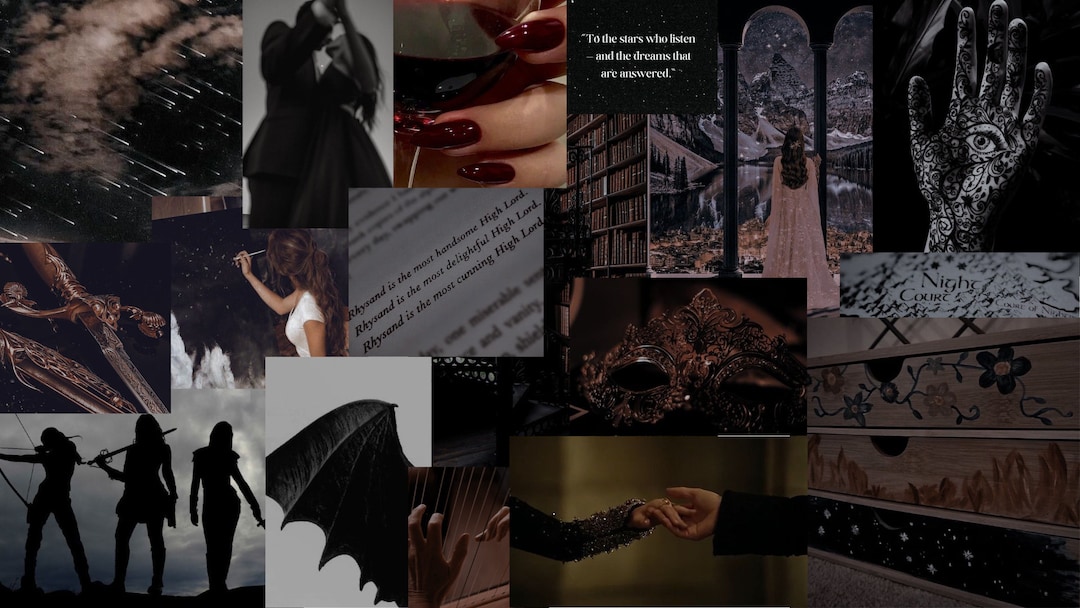 ACOTAR Computer Wallpaper - Etsy