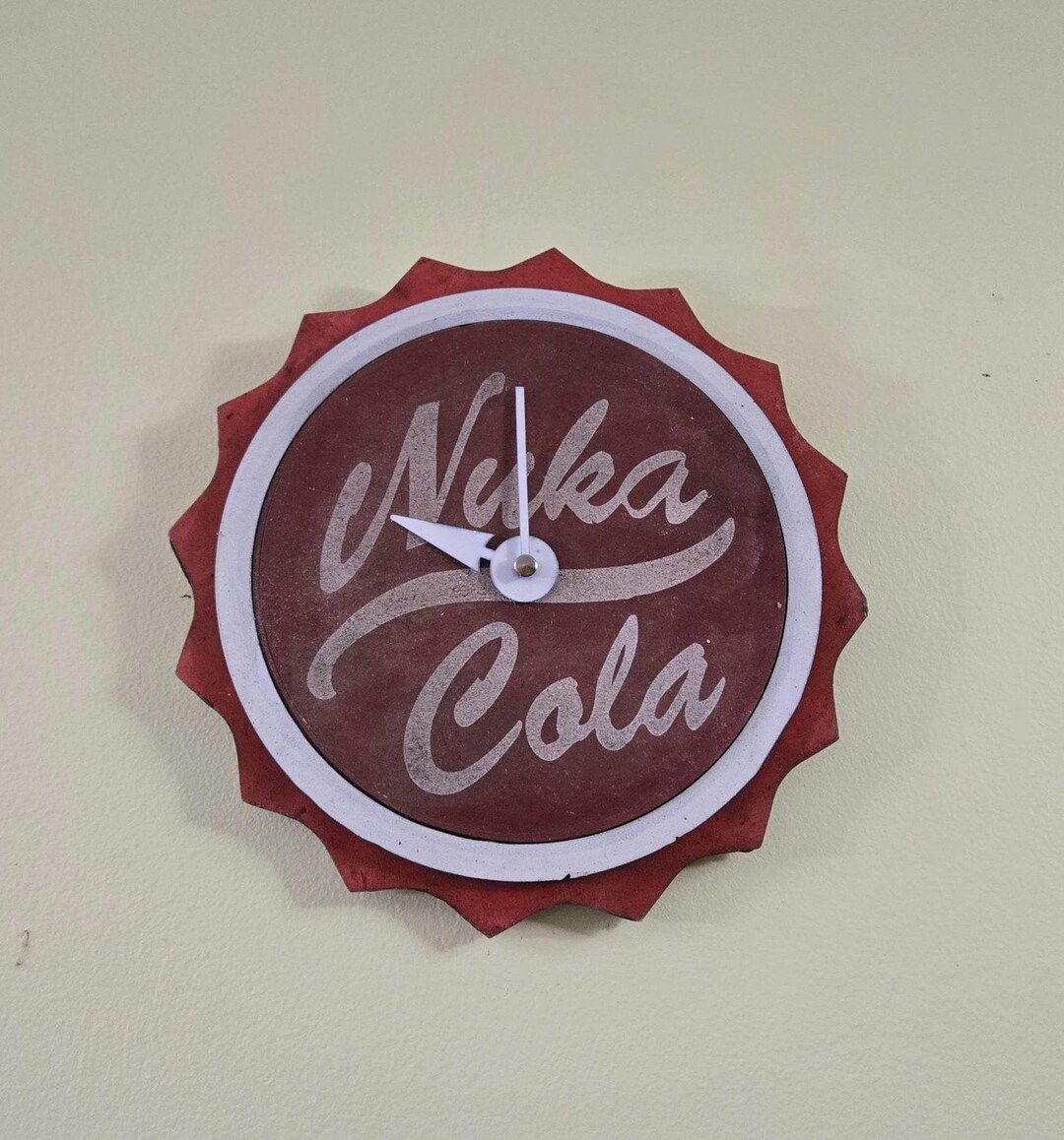 Fallout Nuka-cola Wall Watch 10"x10" - Etsy