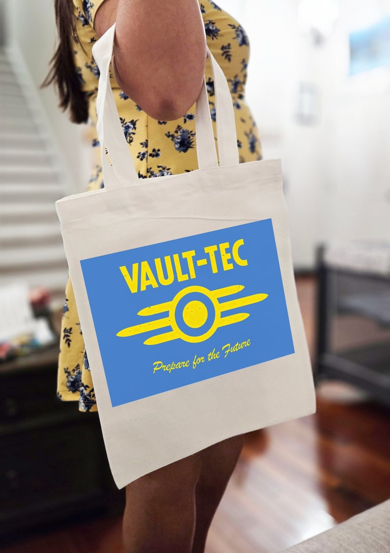 Fallout Vault-tec Bag Tote Bag Trendy Reusable Shopping Bag - Etsy