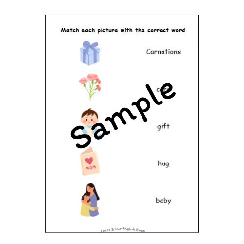 Mother's Day Worksheets, Workbooks, Activities, Reading Comprehension ...