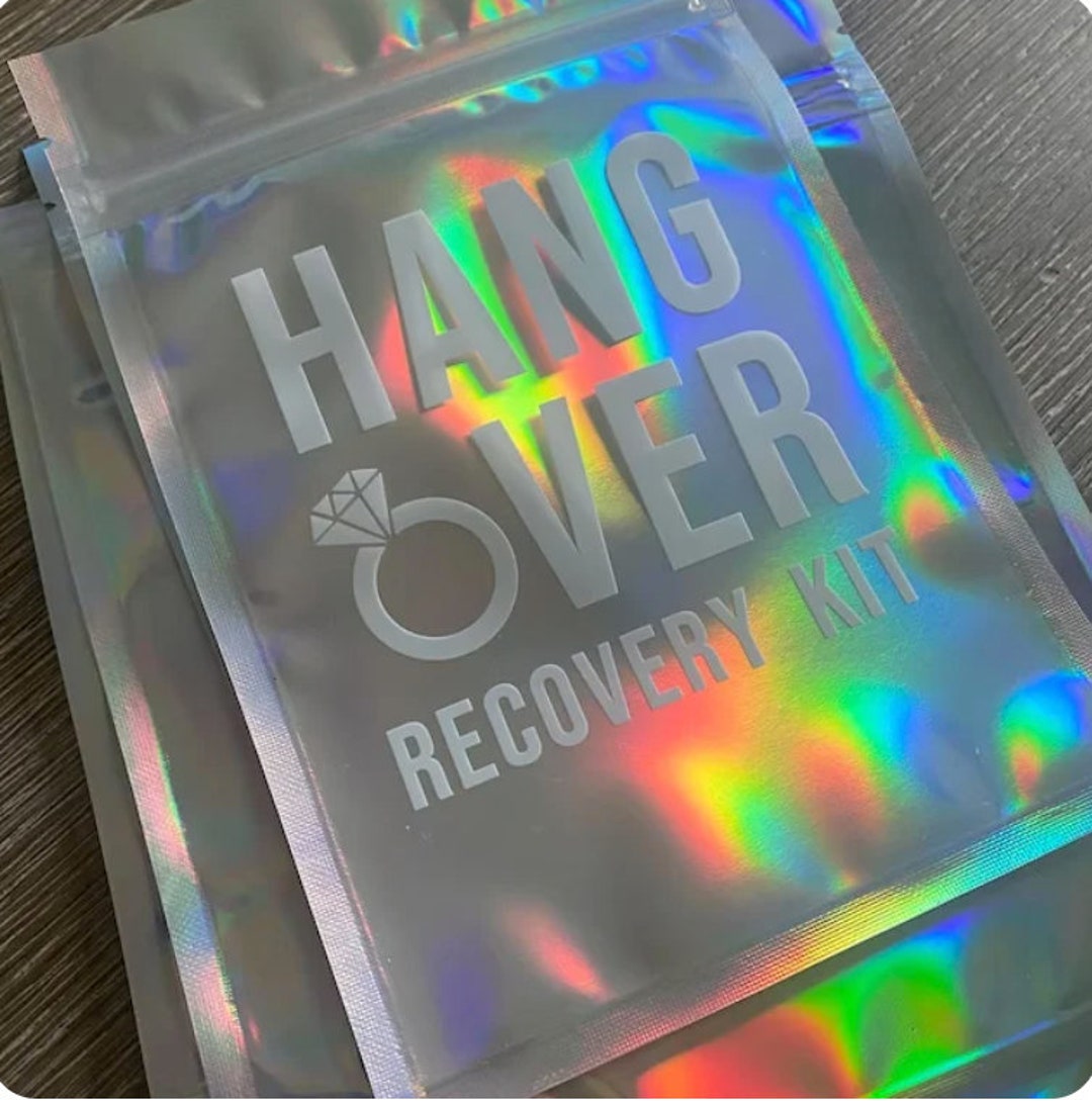 Hangover Recovery Kit Bags Bachelorette Kit Hangover Bags Hangover ...