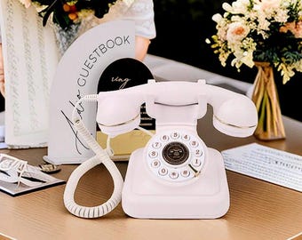 Audio Guestbook Phone Wedding Recorder Elegant Wedding Vintage Wedding ...