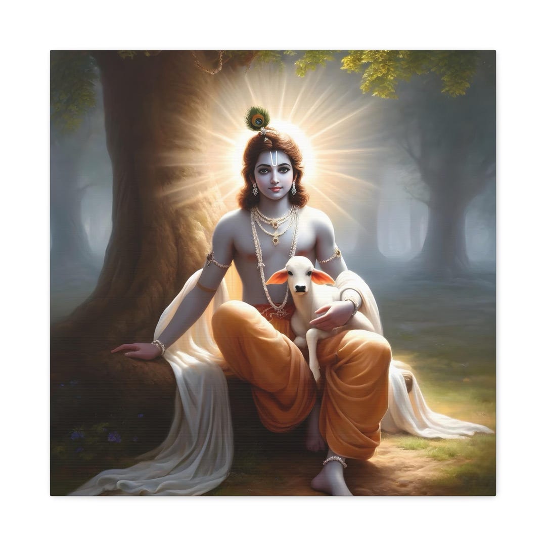 Krishna Krsna the Gopala Gopal Krishna Govinda - Etsy