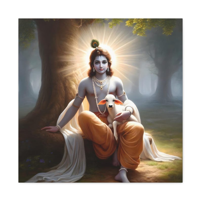 Krishna Krsna the Gopala Gopal Krishna Govinda - Etsy