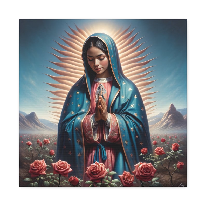 Our Lady of Guadalupe - the Virgin Mary - Catholic - Etsy