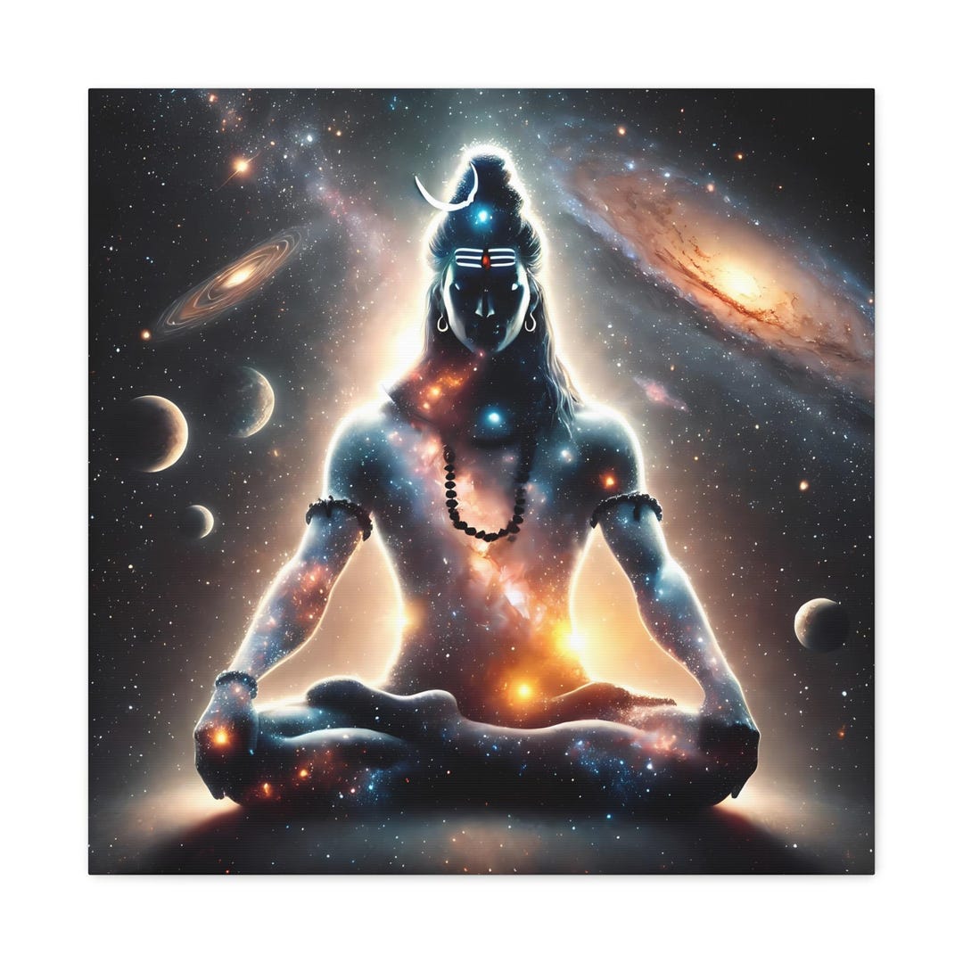 Universal Form of Shiva Cosmic Shiva Adiyogi Siva Mahadeva Hindu God ...