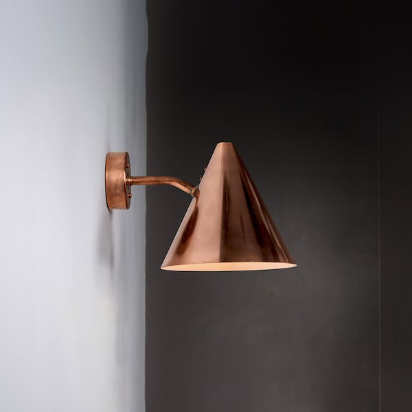 Copper Wall Sconce Exterior - Etsy