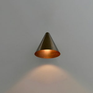 Scandinavian Wall Light Design, Cone Indoor Outdoor Sconce Lighting ...