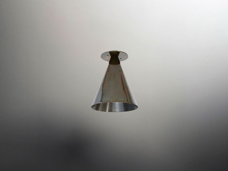 Scandinavian Modern Brass Downlight, Directional Ceiling Spot Light ...