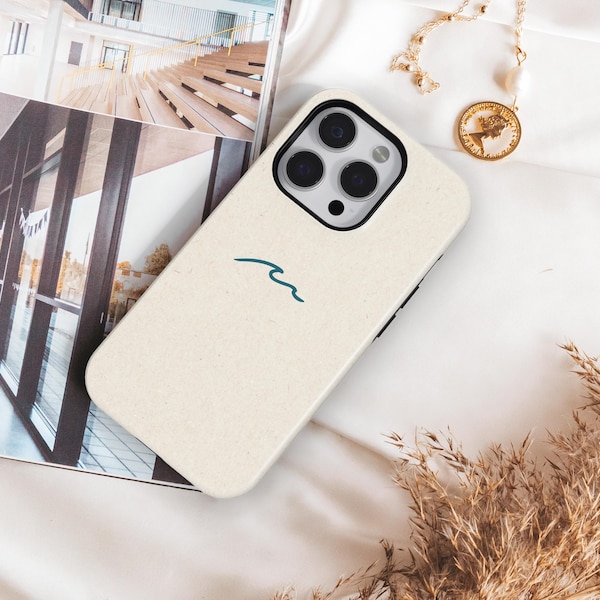 Blue Wave Phone Case - Etsy