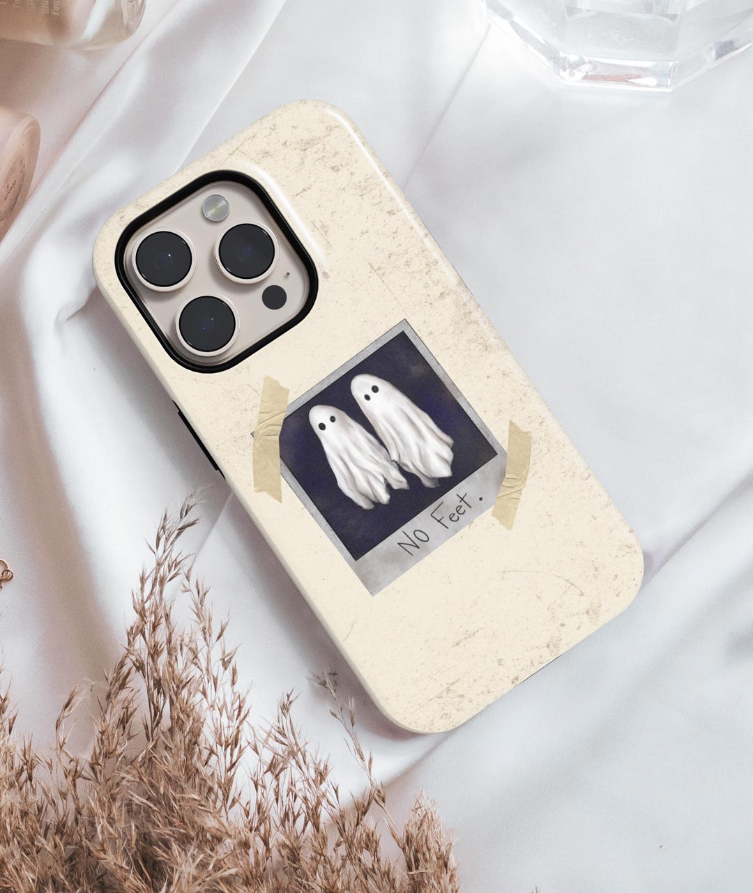 Spooky Ghost Phone Case Halloween Dark Witchy iPhone 15 14 13 12 11 8 ...
