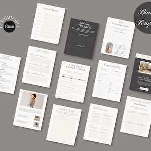 Course Creator Bundle Template, Canva Bundle Template, Coaching ...