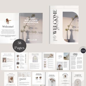 Client Welcome Packet Template, Virtual Assistant Welcome Packet, New ...