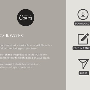 Course Creator Template, Canva Bundle Template, Boho Template, Coaching ...