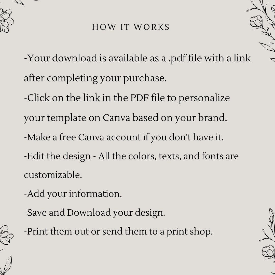 Logo Design, Canva Template Editable Logo, Business Logo, Professional ...