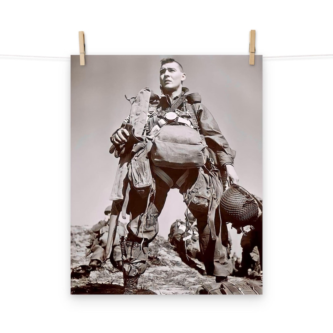 James Conboy Jr (US Army WWII Paratrooper) Matte Poster - Etsy