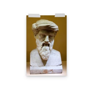 Pythagoras Matte Poster - Etsy