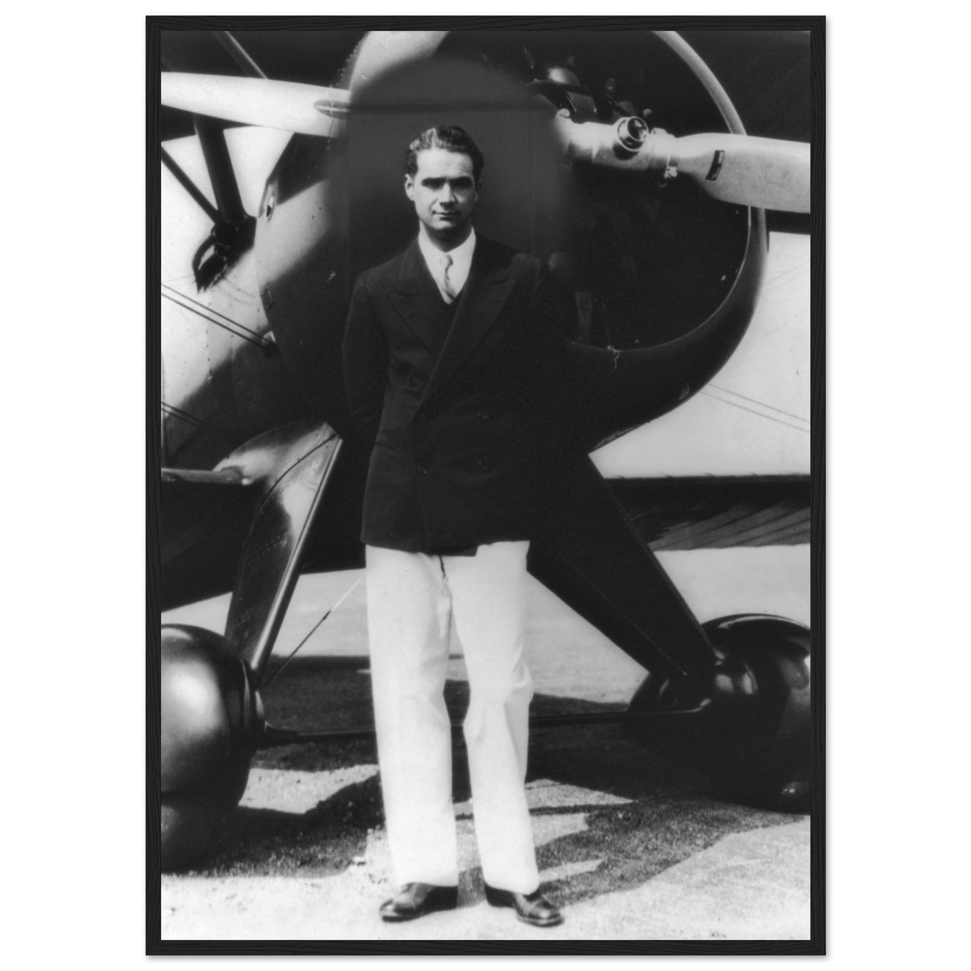 Howard Hughes Framed Poster - Etsy