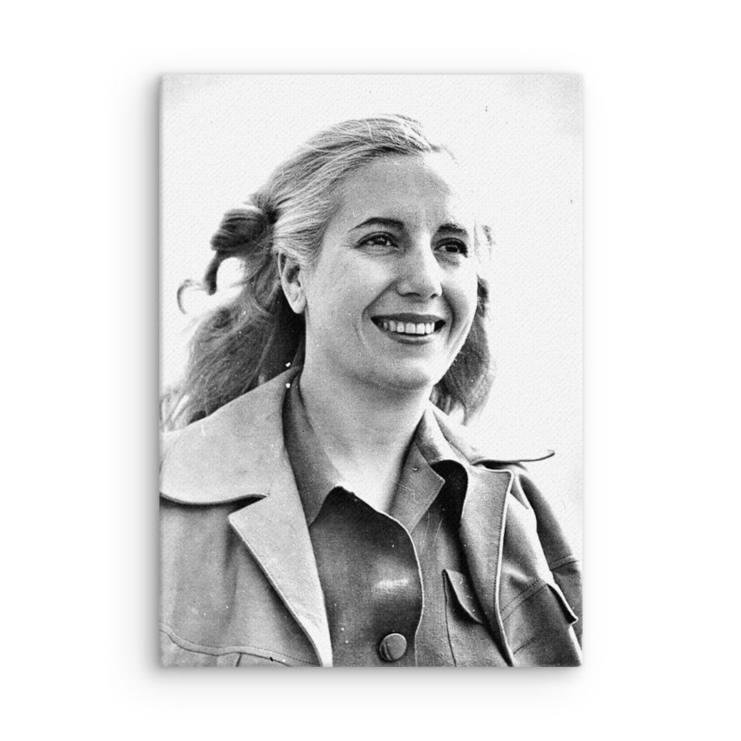 Eva Perón Canvas - Etsy