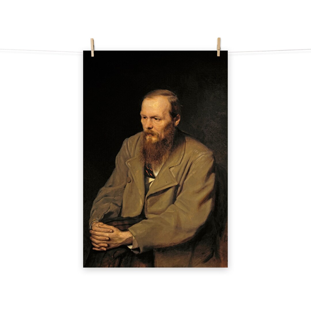 Fyodor Dostoevsky Matte Poster - Etsy