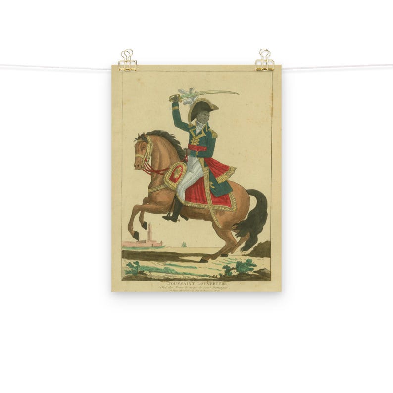 Toussaint Louverture Matte Poster - Etsy