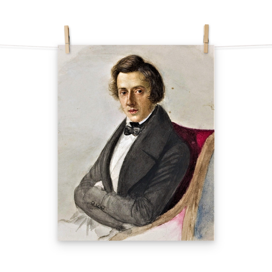 Frédéric Chopin Matte Poster - Etsy