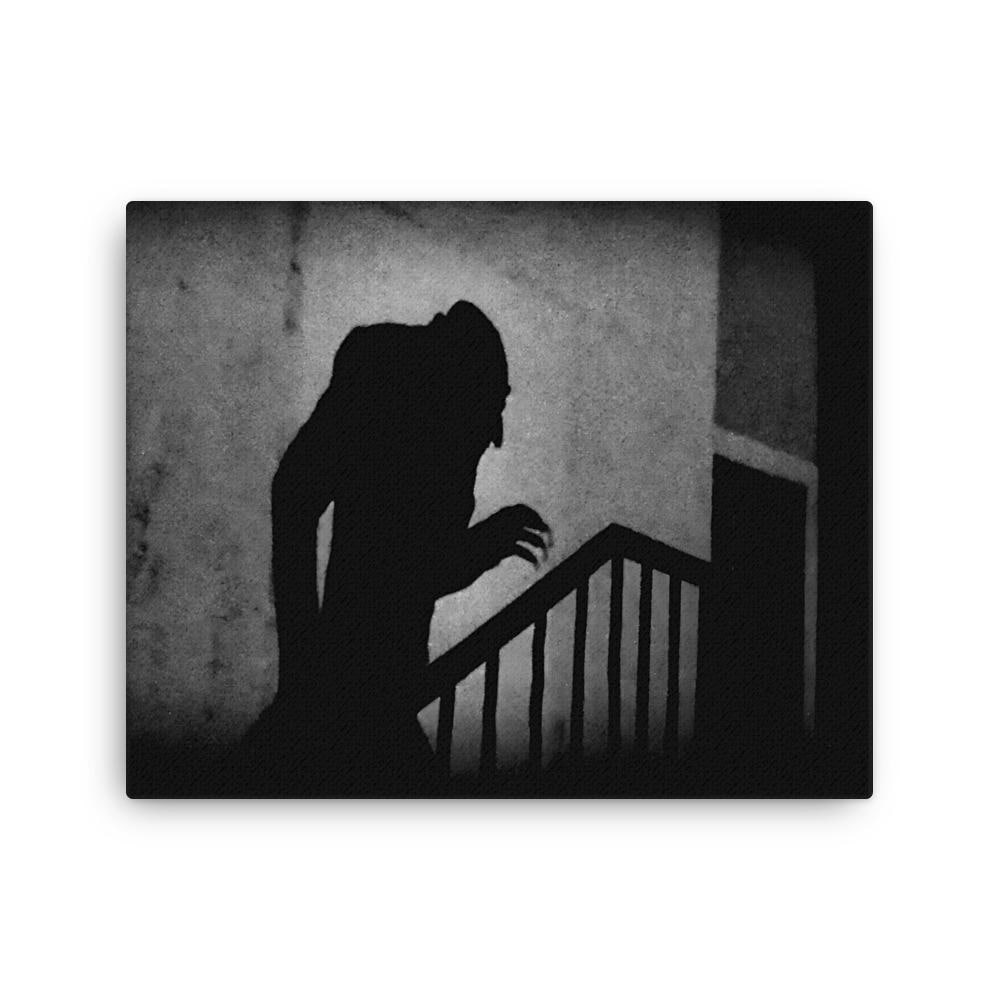 Nosferatu's Shadow Canvas - Etsy