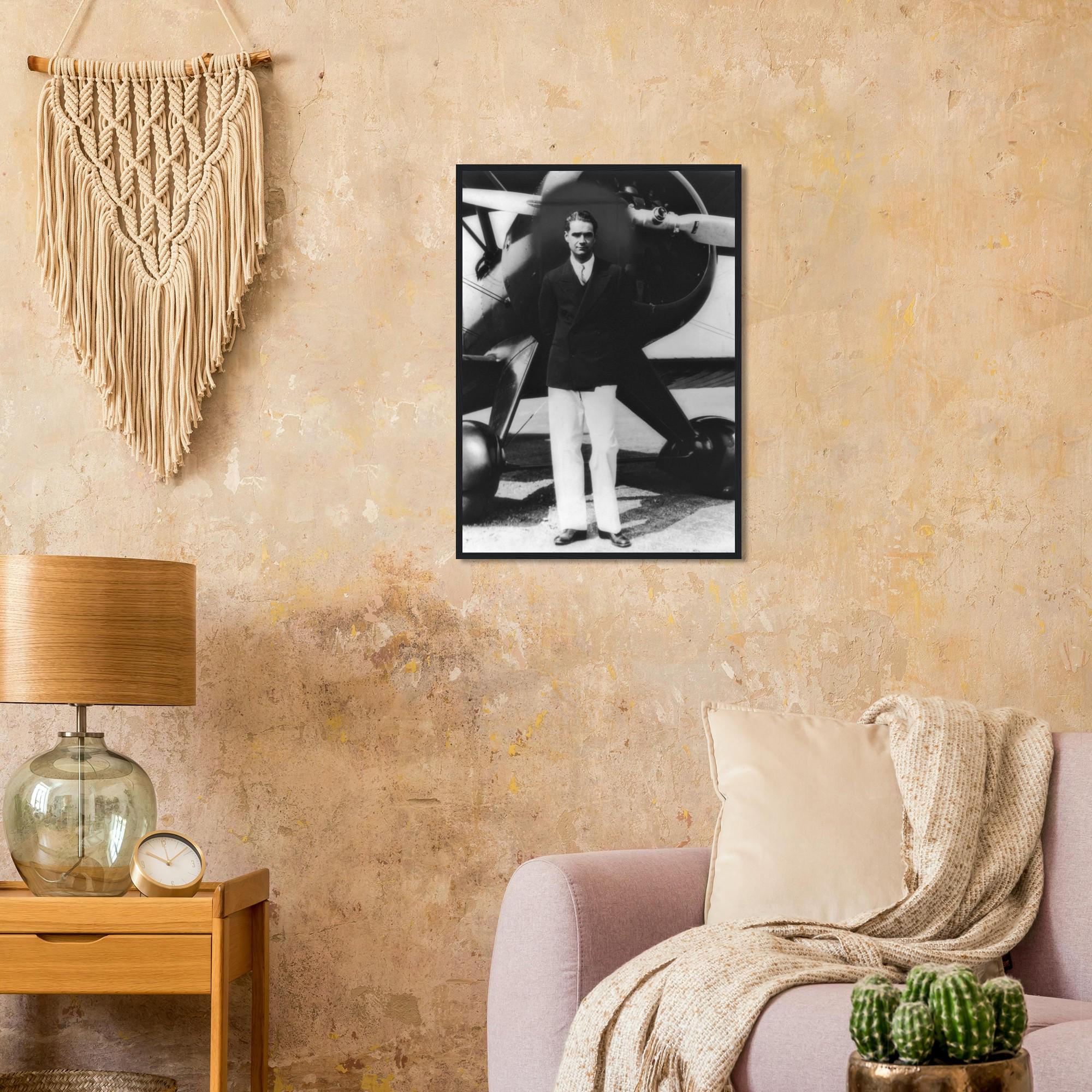 Howard Hughes Framed Poster - Etsy