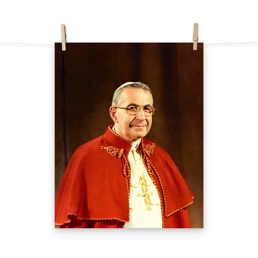 Pope John Paul I Matte Poster - Etsy