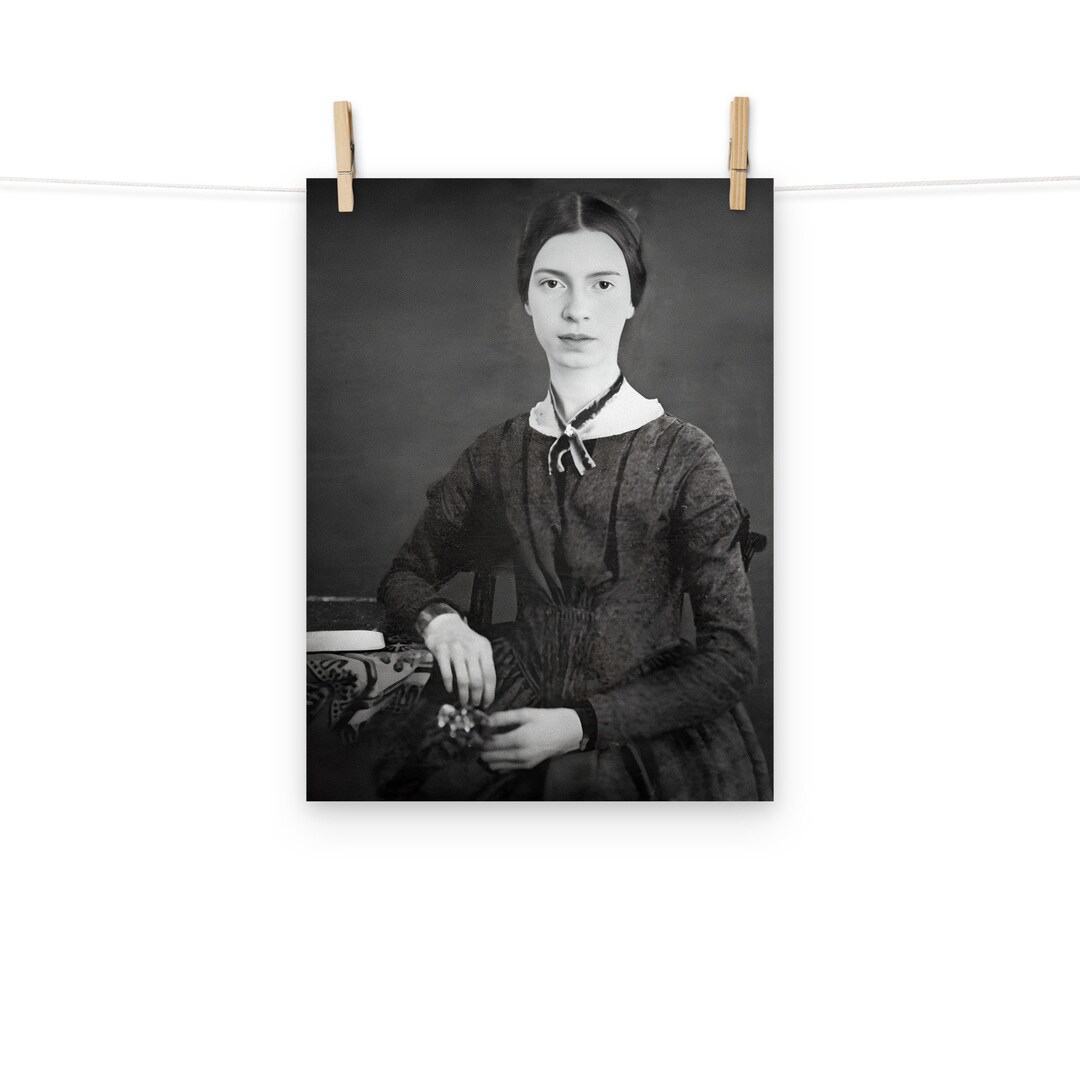Emily Dickinson Matte Poster - Etsy