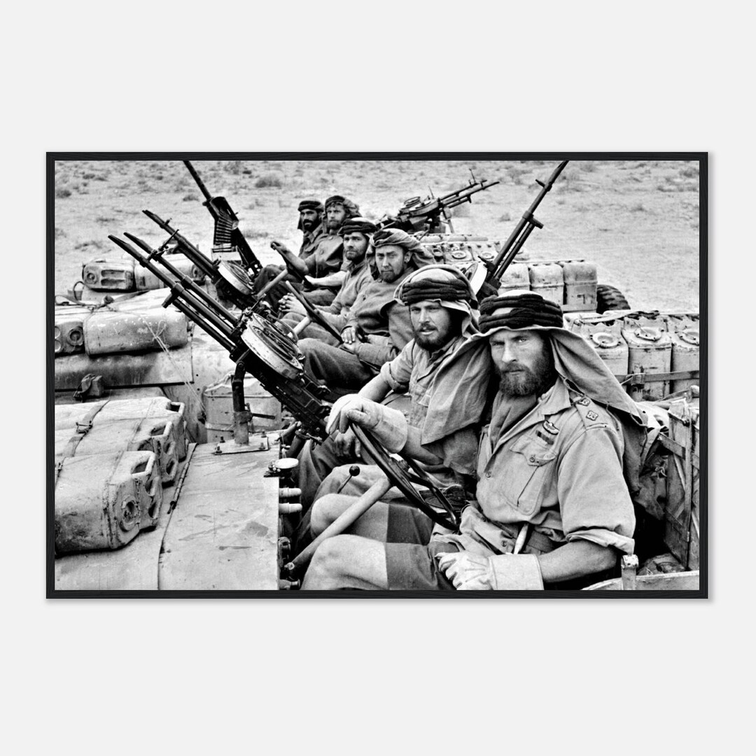 Special Air Service SAS in North Africa World War II Framed Poster - Etsy