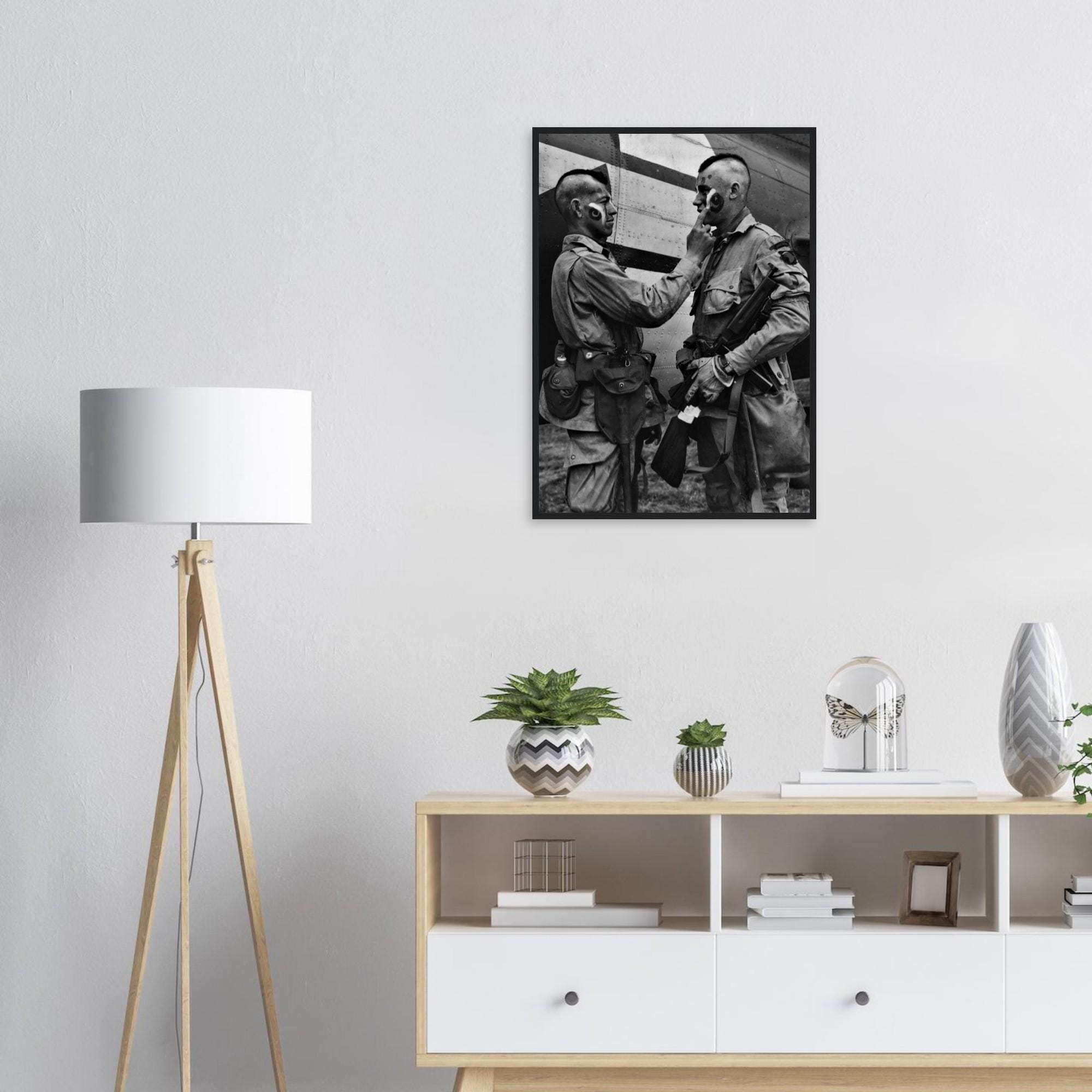 101st Airborne Mohawk Haircut Paratroopers (filthy 13) Framed Poster - Etsy