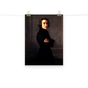 Franz Liszt Matte Poster - Etsy
