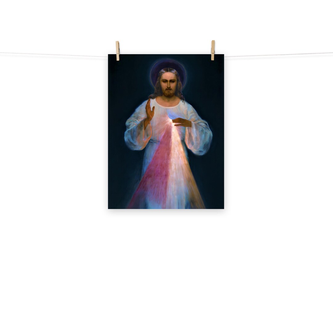 Divine Mercy by Eugeniusz Kazimirowski Matte Poster - Etsy
